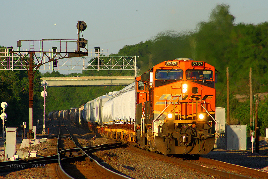 Westbound BNSF Mixed Freight Train